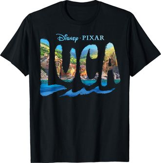Pixar Disney and Pixars Luca Movie Logo T-Shirt