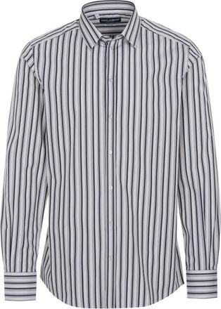 Dolce & Gabbana Klassisches Herrenhemd - - Shirts - Herren - Wei&szlig; - 3XL