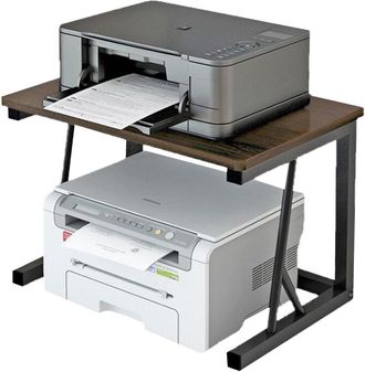 Generic Druckerst&auml;nder 2-stufiger Desktop-Druckerst&auml;nder, Druckertisch mit Ablage, Schreibtisch-Organizer for das Home Office, 3D-Drucker, Faxger&auml;t, Scanner, 