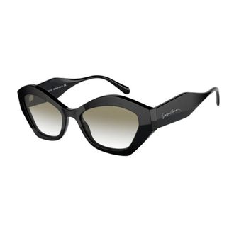 Giorgio Armani Femme, Accessoires, Noir, Taille: ONE Size Lunettes de Soleil en Ac&eacute;tate Noir pour Femmes