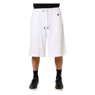Dolce & Gabbana Herren, Shorts, Wei&szlig;, MGr&ouml;&szlig;e