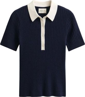 GANT Femme, Tops, Bleu, Taille: 40 FR Rugger