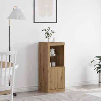 vidaXL Buffet Marron 41 x 37 x 100 cm Bois ding&eacute;nierie Vidaxl
