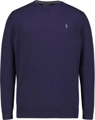 Polo Ralph Lauren Herren Pullover blau Wolle meliert