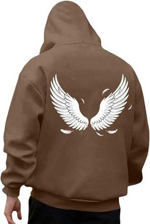 Generic Veste avec Zip Jusqu &Agrave; La Capuche Zipp&eacute; Cher Polo Chale Pulle Tendance Golf Brod&eacute; Mode Jeune XS Technique Losange Coeur Blanche Mon Surv&ecirc;tement Scarfa