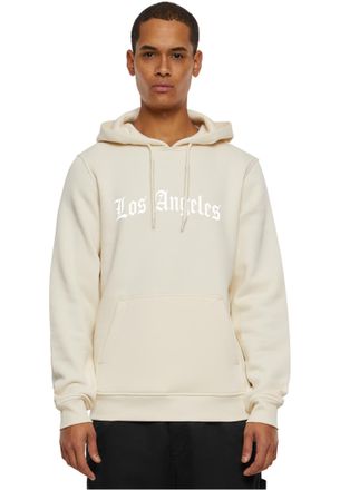 Mister Tee Herren Los Angeles Wording Hoody whitesand, XS
