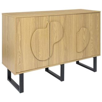 Paris Prix Buffet 3 Portes Calypso 120cm Marron