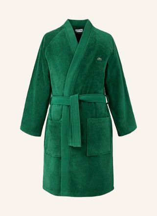 Lacoste Bademantel Ldefile gruen