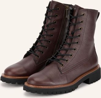 Paul Green Schn&uuml;rboots braun