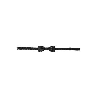 Dolce & Gabbana Schwarze Seidenblumen Verstellbare Hals Herren Fliege - - Accessories - Herren - Schwarzk - ONE SIZE