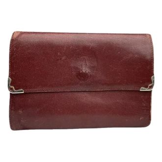 Cartier Portefeuille Vintage Pre-owned - Femme - Pre-owned - Rouge - Taille: ONE Size