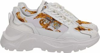 Versace Jeans Couture Femme, Chaussures, Blanc, Taille: 38 EU Versace Jeans Couture Baskets
