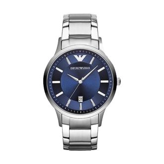 Emporio Armani Klassische Uhr - - Accessories - Herren - Grau - ONE SIZE