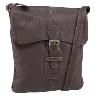 Loewe Pre-owned Ledertasche - - Pre-owned - Damen - Braun - ONE SIZE