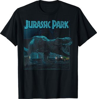 Jurassic Park T-Rex Roar-Porträt T-Shirt