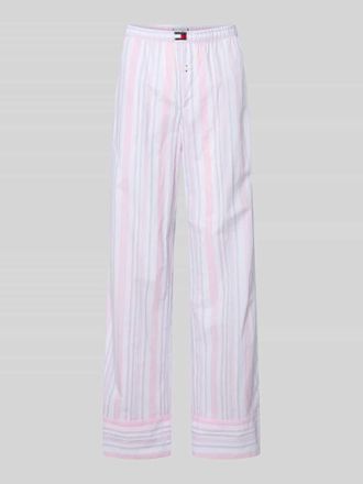 Tommy Hilfiger Loose Fit Pyjama-Hose aus reiner Baumwolle