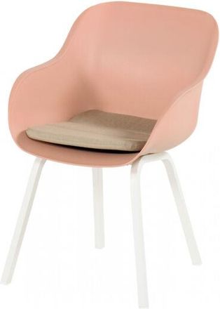 Hartman Hartman - Le Soleil Element Dining Stuhl pink inkl. seaqual Sitzkissen taupe