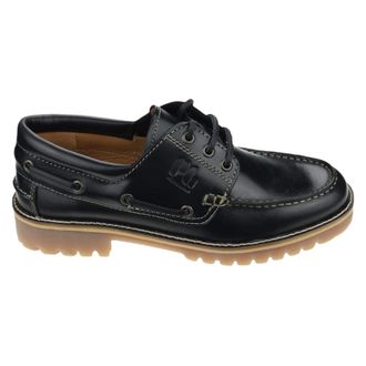 Gabor Homme, Chaussures, Bleu, Taille: 42 1/2 EU Baskets &agrave; lacets en cuir