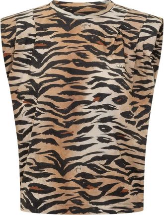 Pinko Pinko, Femme, Tops, Multicolore, Taille: 38 FR Myranda T-shirt
