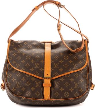 Louis Vuitton Crossbody Bags - Saumur GM - Gr. unisize - in Braun - f&uuml;r Damen