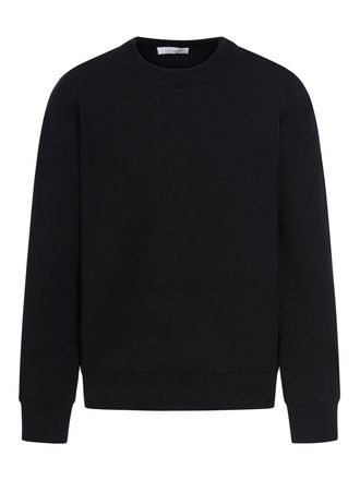 Off-white Rundhalspullover - Schwarz