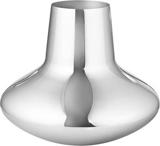 Generic Blumenvase, Silberne Glasvase, Dekoration für Zuhause, Restaurant, Couchtisch, Büro, Schreibtisch, Vase, kleine Öffnung, 3 Größen zur Auswahl, Vasen-D