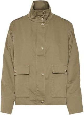 Vero Moda Vmchelseanora Boo Veste Courte, Sable, XS Femme