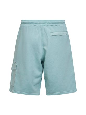 MC2 Saint Barth Mens Bermuda Shorts Argo Cotton Fleece Green