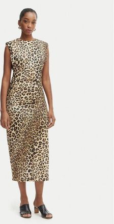 Lola Casademunt Kleid f&uuml;r den Alltag LS2616152 Braun Regular Fit