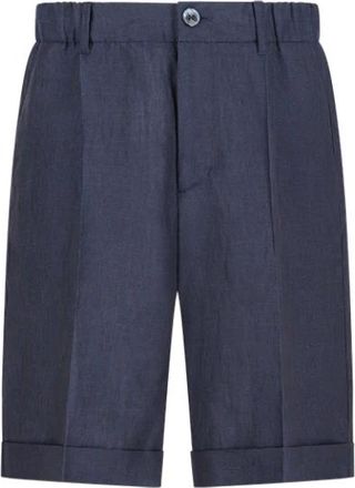 Herno Homme, Shorts, Bleu, Taille: XL Shorts Tasche allamericana