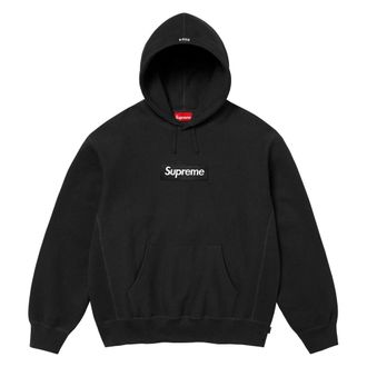 SUPREME Box Logo Kapuzenpullover - - Sweatshirts & Hoodies - Herren - Schwarzk - XL