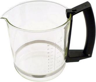 Krups Glaskanne schwarz ohne Deckel für Kaffeemaschine Krups F0464210 F Druck T8