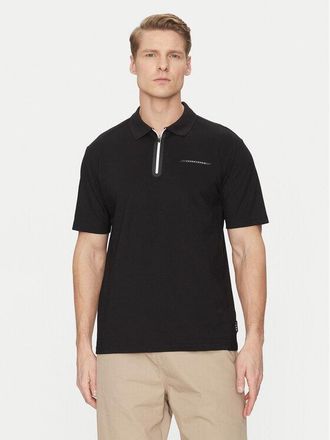 Jack & Jones Jack & Jones Poloshirt Fusion 12273127 Schwarz Regular Fit