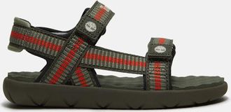 Timberland Perkins Row Sandale mit Fersenriemen f&uuml;r Kinder in Dunkelgr&uuml;n, Gr&uuml;n, Gr&ouml;&szlig;e
