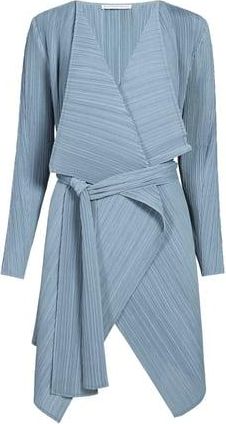 Adolfo Dominguez Flared Jacket Falten -Aspekt - grau