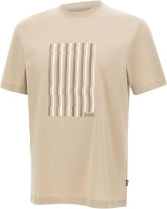 HUGO BOSS Homme, Tops, Beige, Taille: 3XL T-shirt Thompson