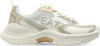 Emporio Armani Emporio Armani Ea7, Femme, Chaussures, Beige, Taille: 37 EU X8X249 Xk446 Baskets