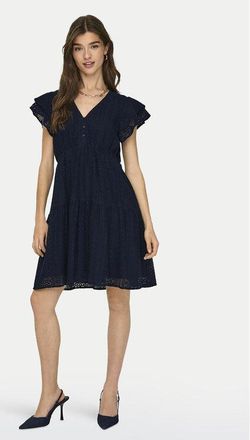 Only Sommerkleid Helena 15303058 Dunkelblau Regular Fit