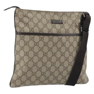 Gucci Sac bandouli&egrave;re vintage doccasion - Femme - Pre-owned - Brun - Taille: ONE Size