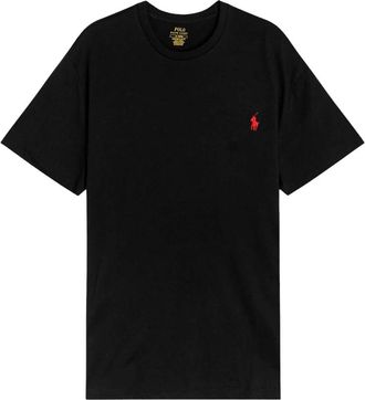 Polo Ralph Lauren Homme, Tops, Noir, Taille: XL Sscnm2 T-shirt &agrave; manches courtes