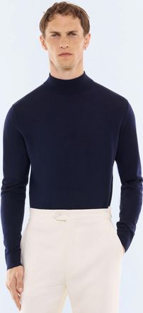 Fursac Pull col chemin&eacute;e en laine m&eacute;rinos - Taille XXL - Homme