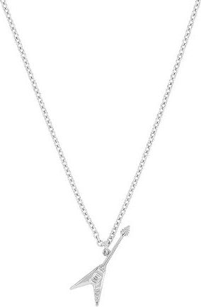 Amor Scorpions by Chaîne avec pendentif en argent sterling 925 unisexe pour homme et femme, 45 + 5 cm, en forme de guitare, livré dans une boîte cadeau