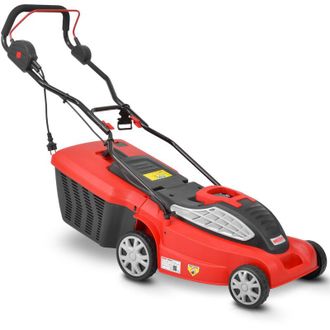 Hecht Rasenm&auml;her Elektro 38 cm Schnittbreite 230V 45 l 1600 w Hand Schiebe Rasen M&auml;her