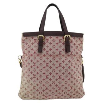 Louis Vuitton Sac cabas vintage Pre-owned - Femme - Pre-owned - Rouge - Taille: ONE Size