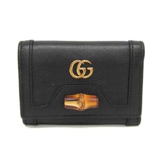 Gucci Portefeuille Vintage Pre-owned - Femme - Pre-owned - Noir - Taille: ONE Size