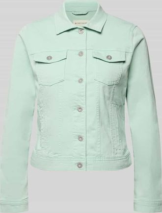 Tom Tailor Regular Fit Jeansjacke aus Baumwoll-Mix