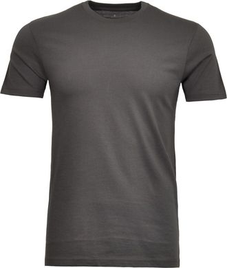 Ragman Herren T-Shirt Rundhals Singlepack Schiefer-028, 3XL