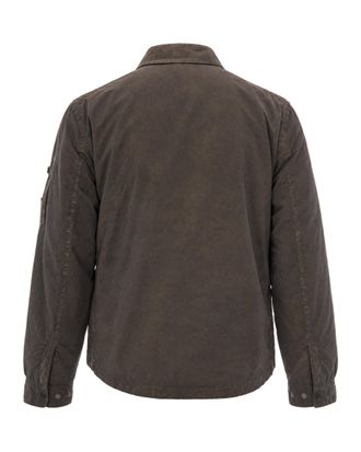 C.P. Company Flatt Nylon Padded Overshirt - Brown