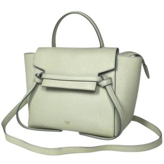 Celine Sac &agrave; main vintage doccasion - Femme - Pre-owned - Vert - Taille: ONE Size