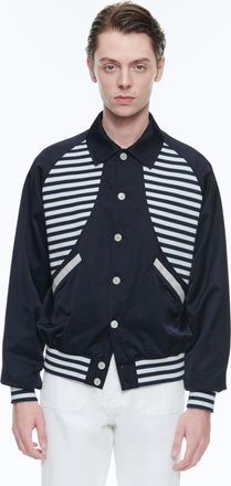 Fursac Blouson ray&eacute; Atlantique en toile - Taille XL - Homme